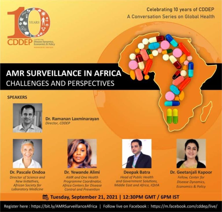 Antimicrobial Resistance Surveillance in Africa - One Health Trust